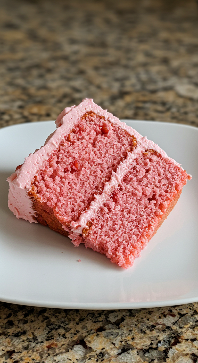 The Best Strawberry Cake Ever