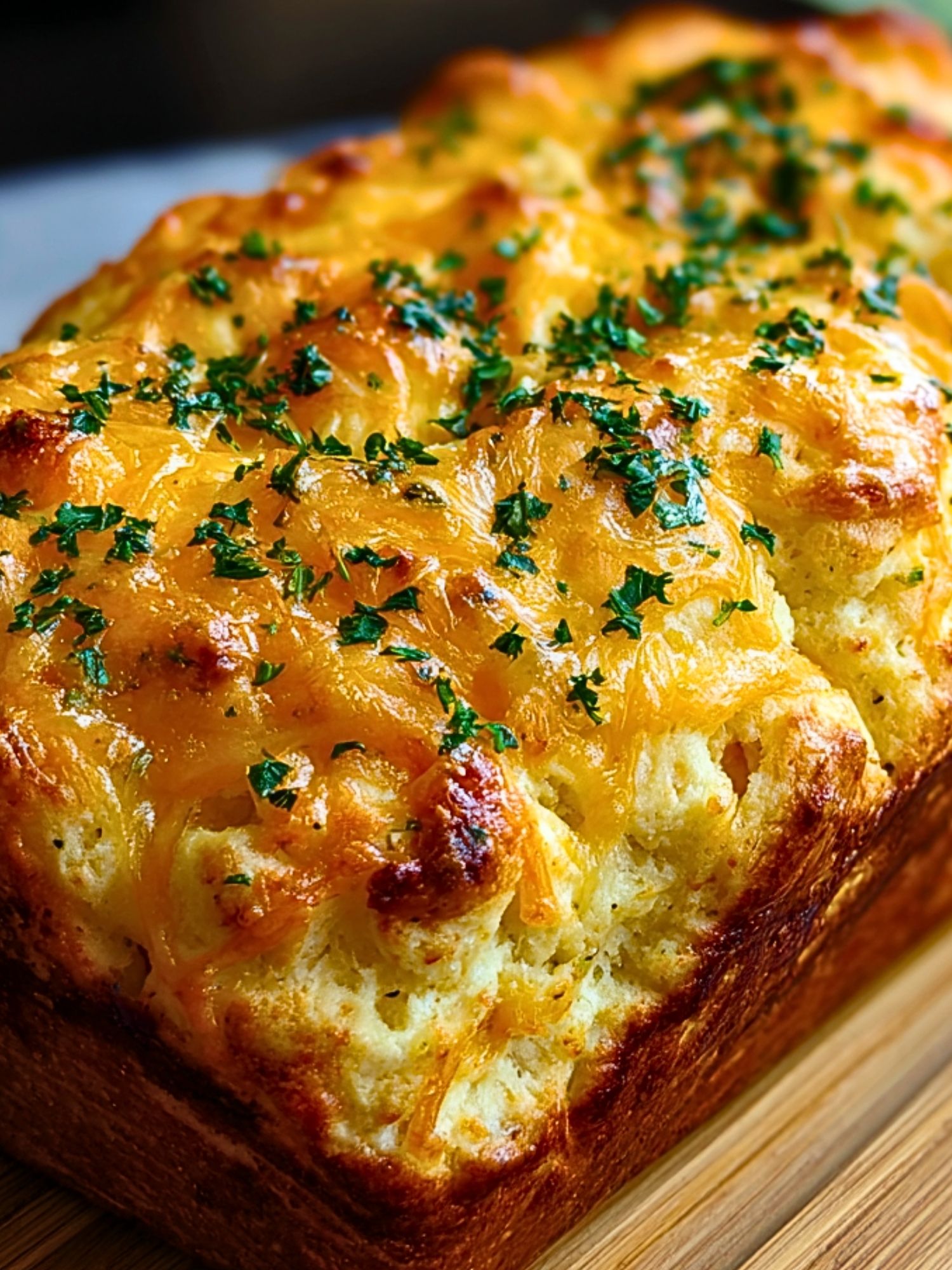 Easy Cheesy Biscuit Loaf
