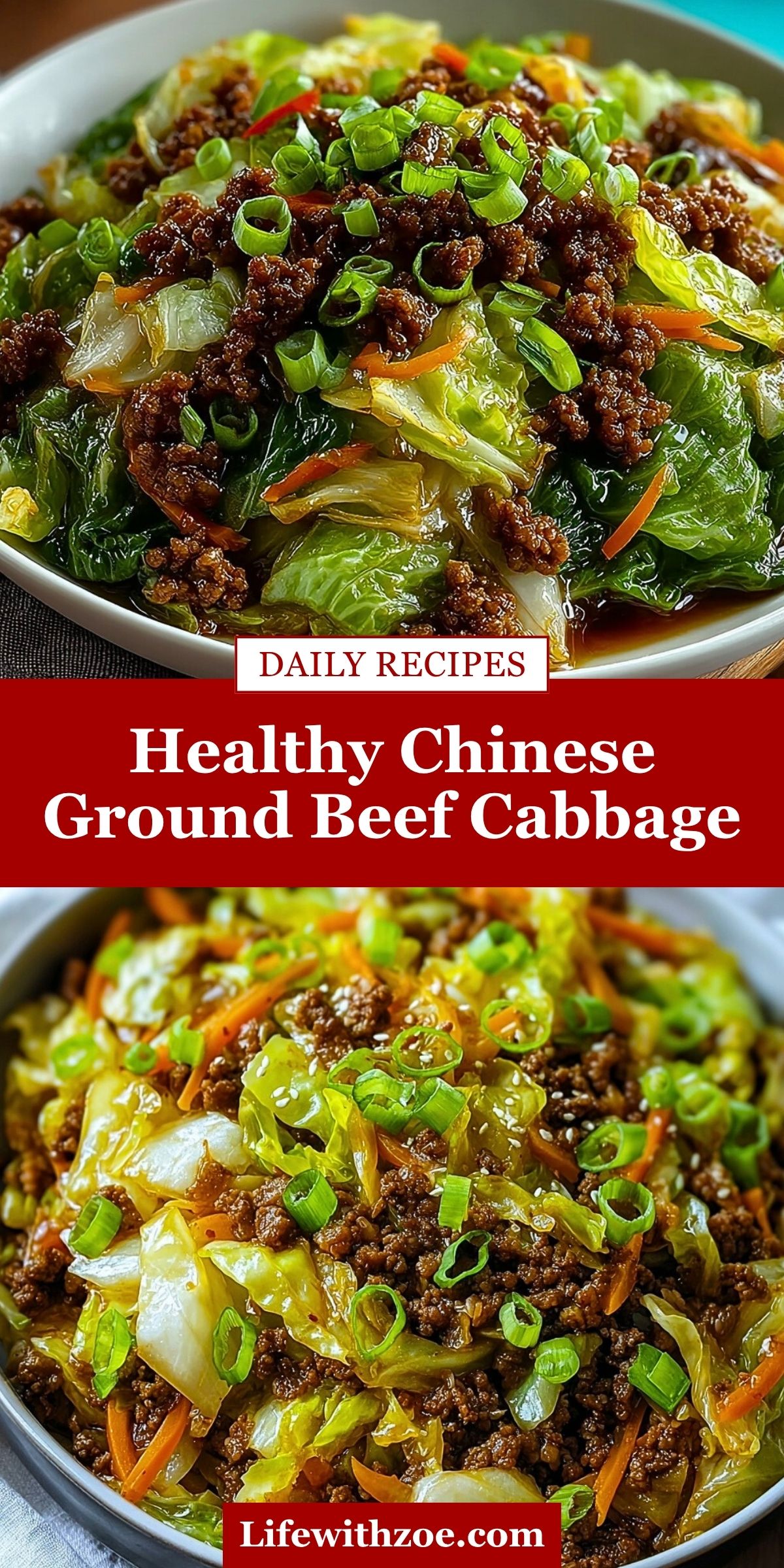 Healthy Chinese Ground Beef Cabbage