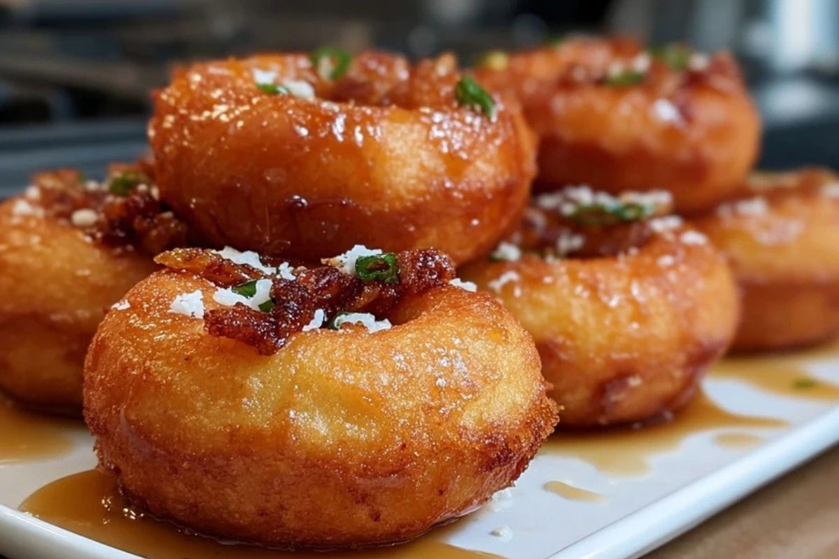 Savory Chicken Donuts
