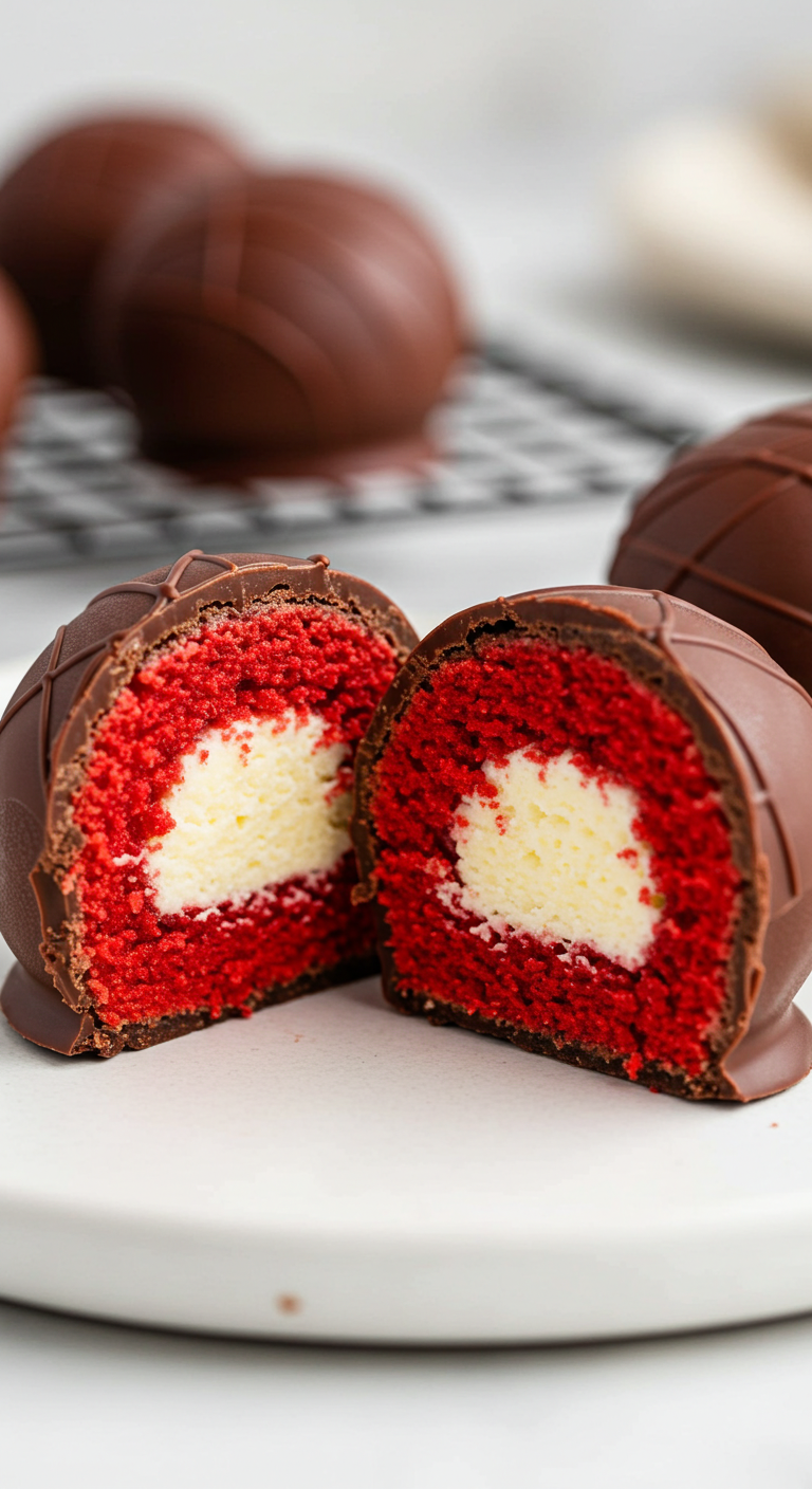 Red Velvet Cake Balls