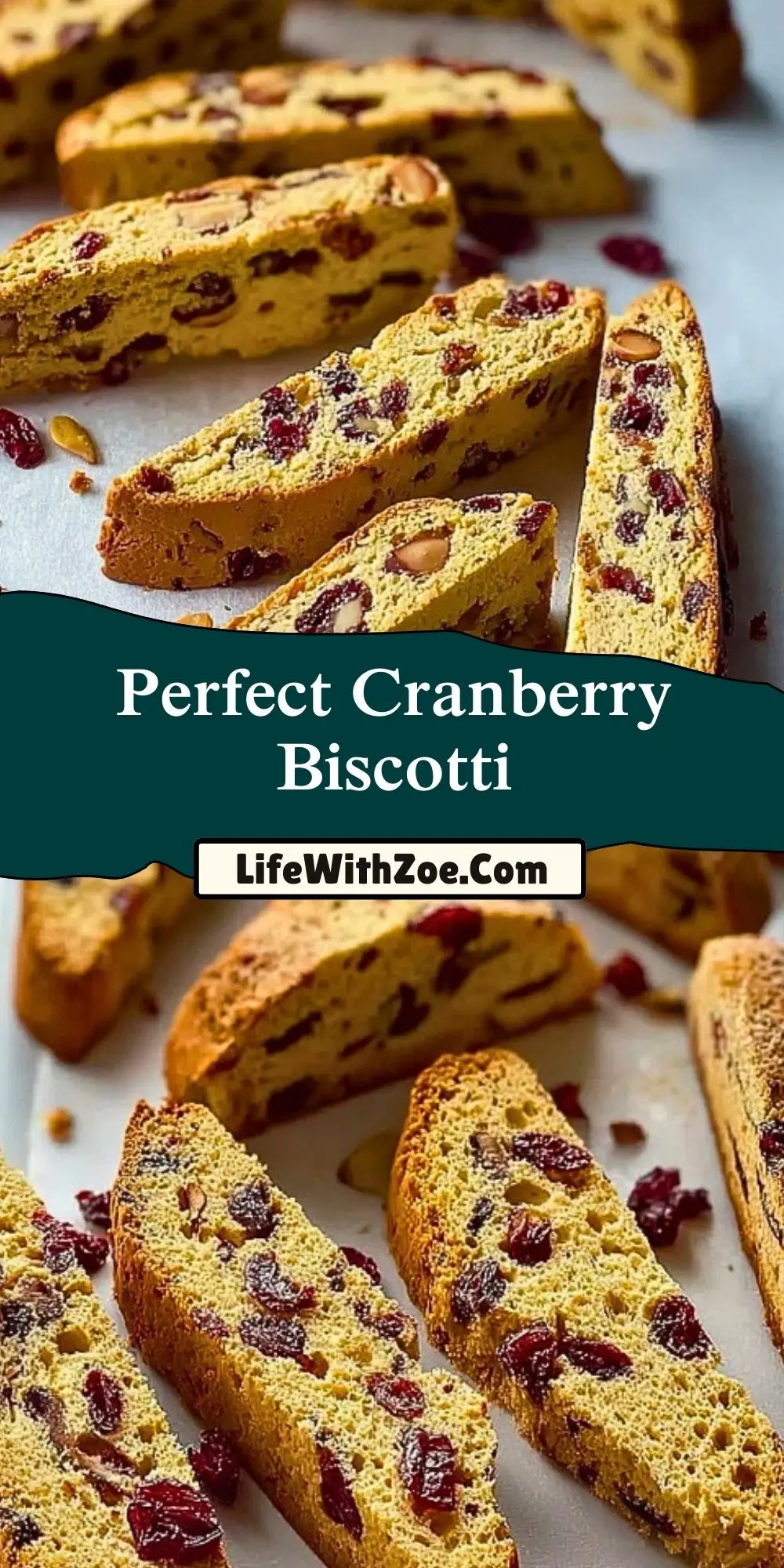 Perfect Cranberry Biscotti