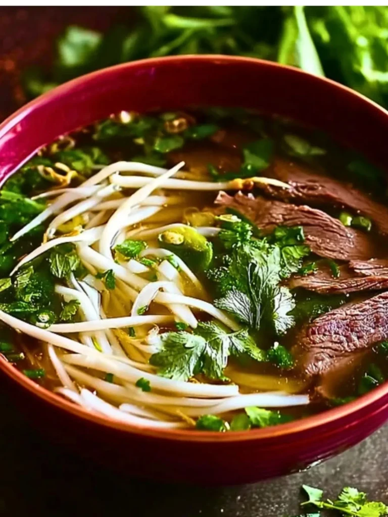 Vietnamese Beef Pho